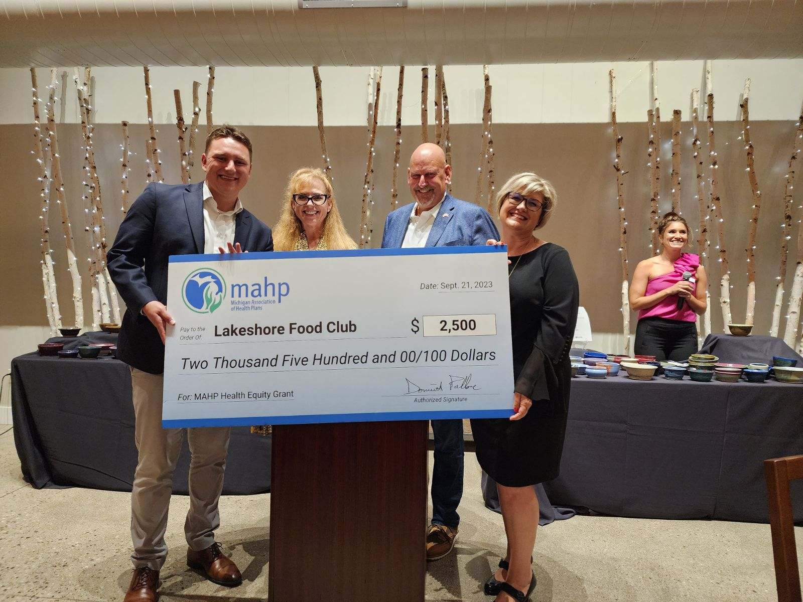 Lakeshore Food Club receives $2,500 grant to tackle health care ...